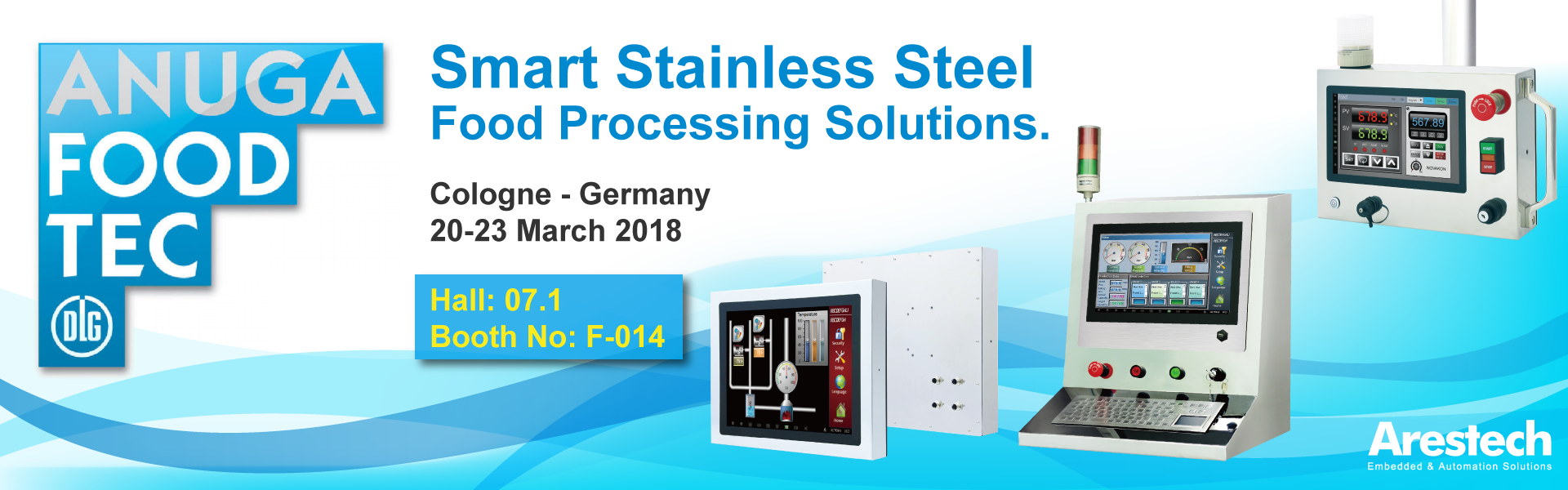 See Us At Anuga FoodTec in Cologne, Germany!