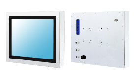 IP66/69K Protected 17" Stainless Steel Industrial Monitor with P-Cap ...